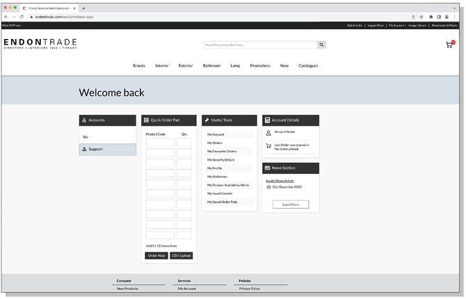 Using Quick Order Pads