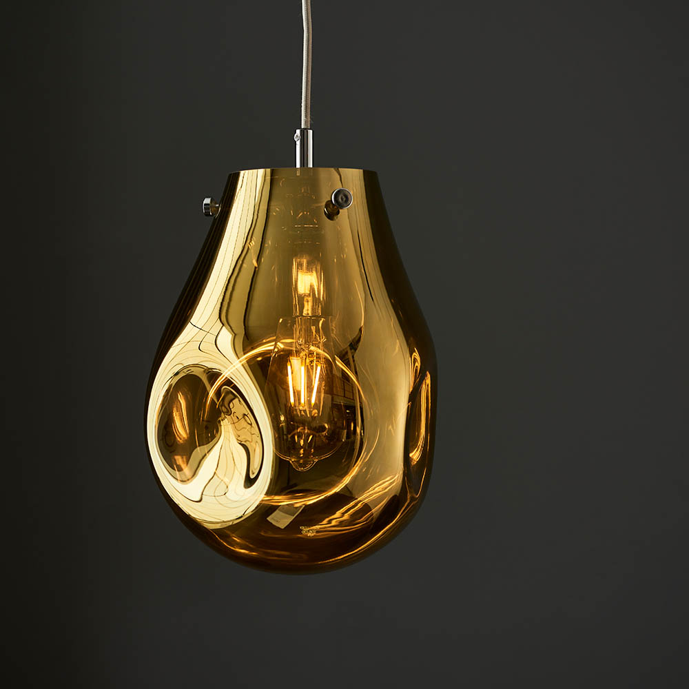 Europa Medium Pendant - Gold